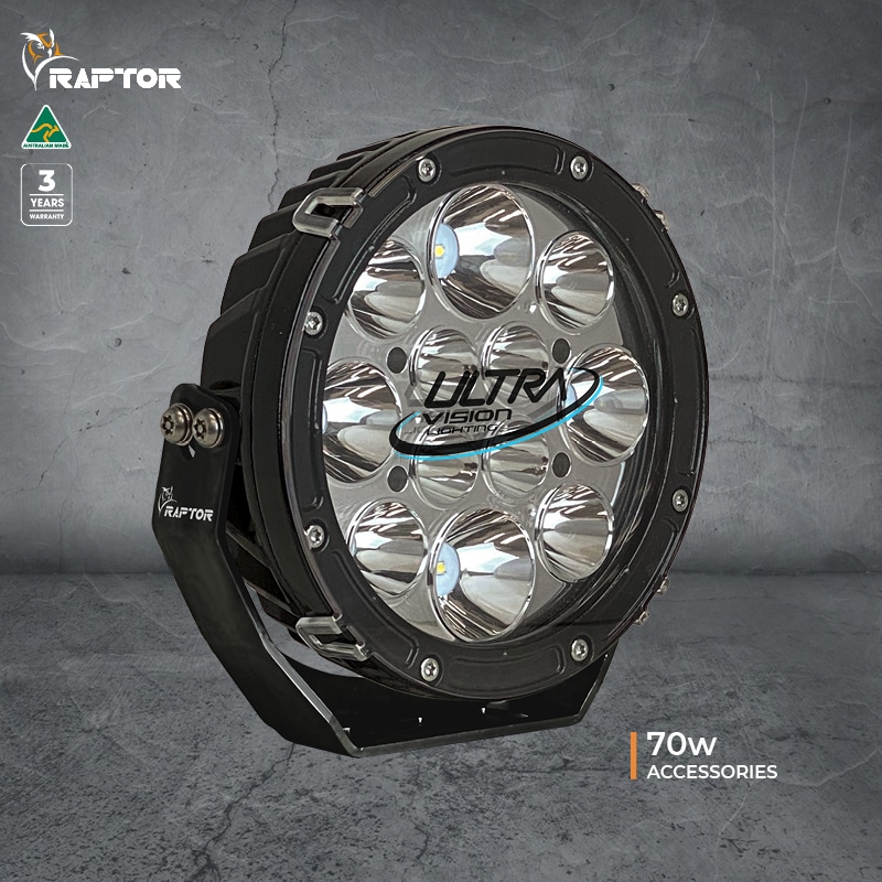 Raptor 120 9″ Clear Lens Cover – Ultra Vision Lighting